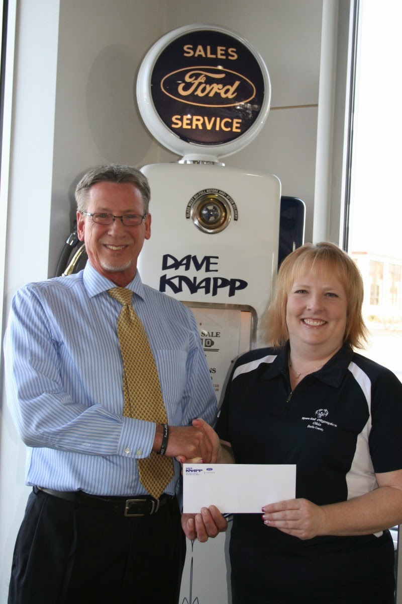 DarkeJournal.com: Dave Knapp Donates to Darke County Special Olympics