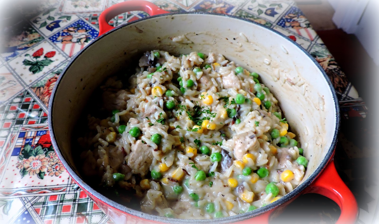 Creamy Turkey & Rice | The English Kitchen