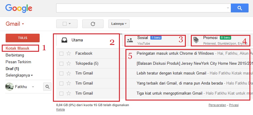Cara Mengirim dan Menerima Pesan Lewat Gmail Terbaru - KODE INTERNET