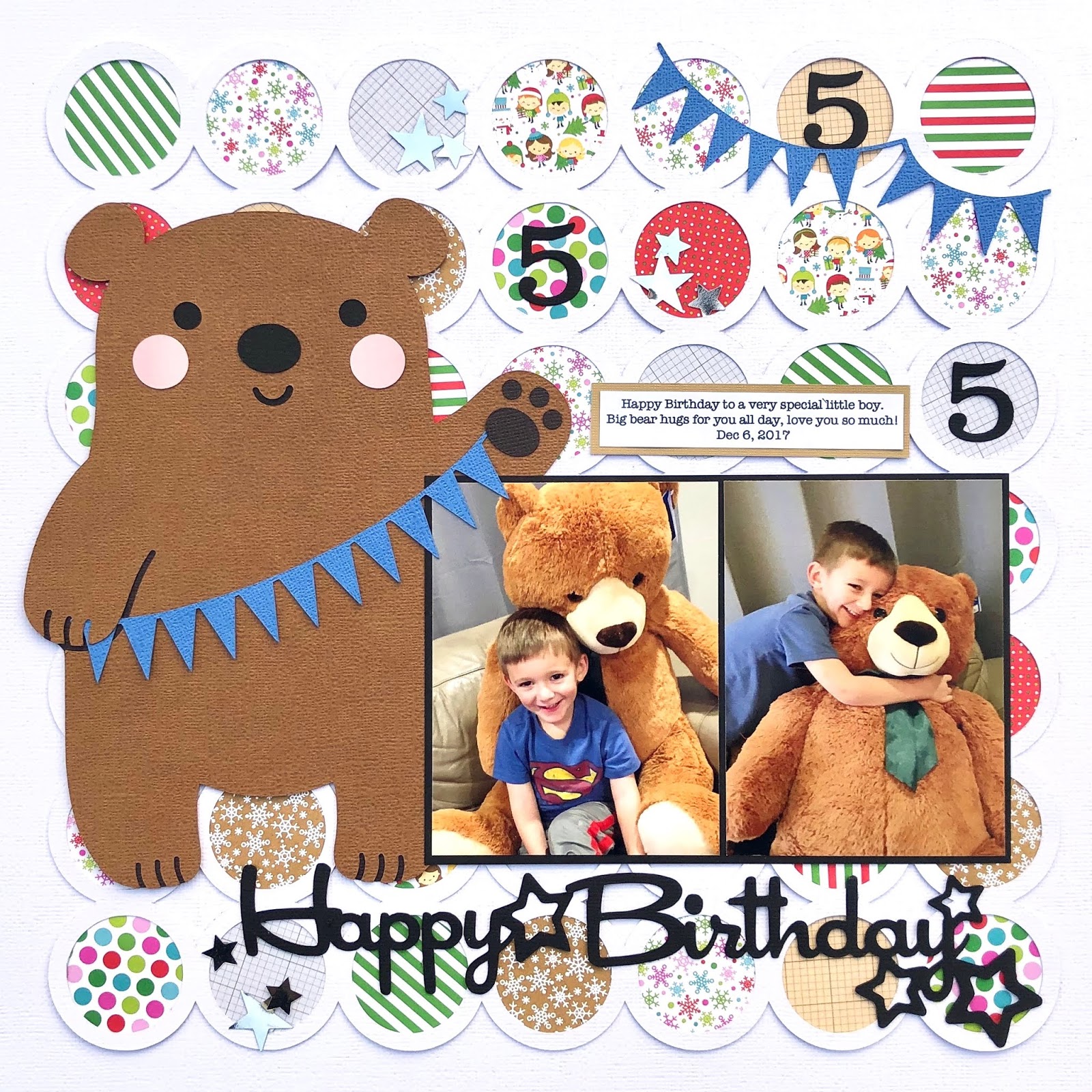 Doodlebug Design Inc Blog: Christmas Town - December Birthday Layout ...