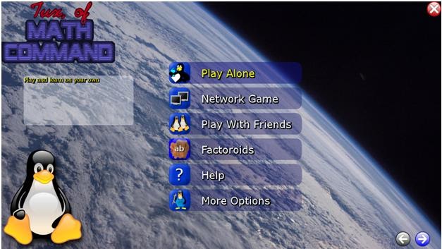 مصادر التعلم Learning Resources: Tux Math Educational Game