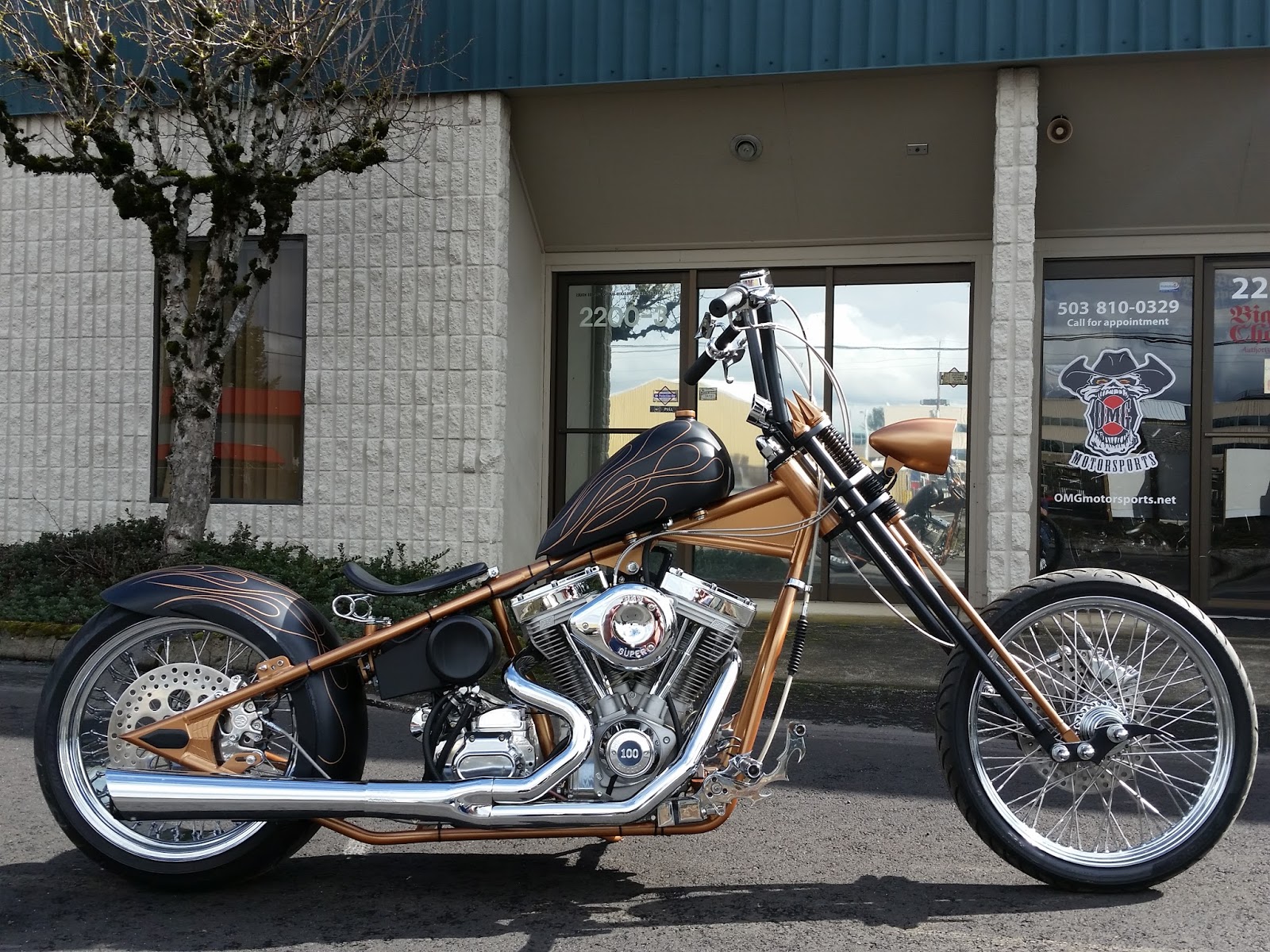 OMG Motorsports: 2009 BIG BEAR CHOPPER SCREAMIN DEMON SPRINGER "457" MILES