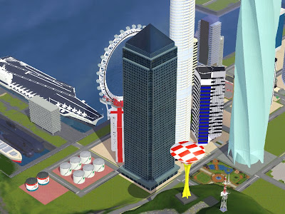 Simming in Magnificent Style: London "One Canada Square"