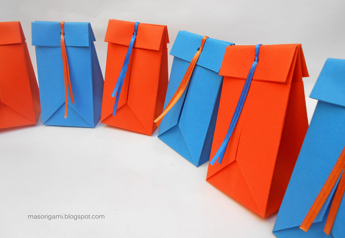 mas origami: Bolsitas de origami