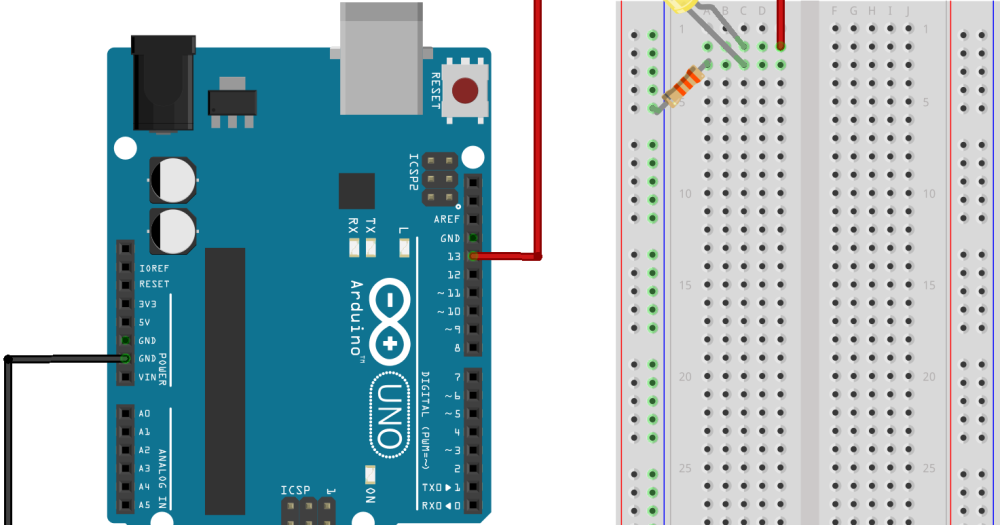 proyek latihan dengan arduino [led berkedip (blinking led)] ~ BELAJAR ARDUINO