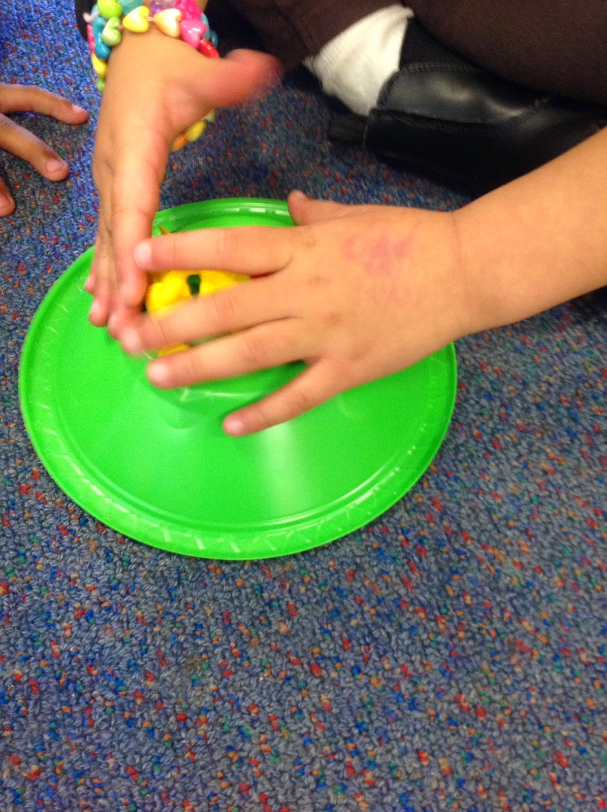 Teachable Moments: Blocks on a bowl!