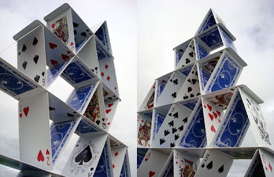 Giant house of cards