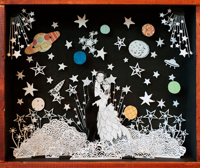 Tati Galiano. Papercut Art e Ilustracion