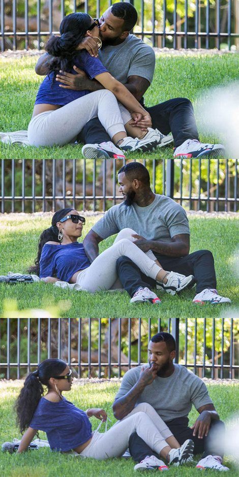 Rapper The Game Caught Fingering His Gf In The Park Thetimcoms