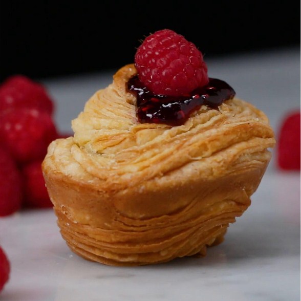 Puff Pastry Muffins - pastry recipes