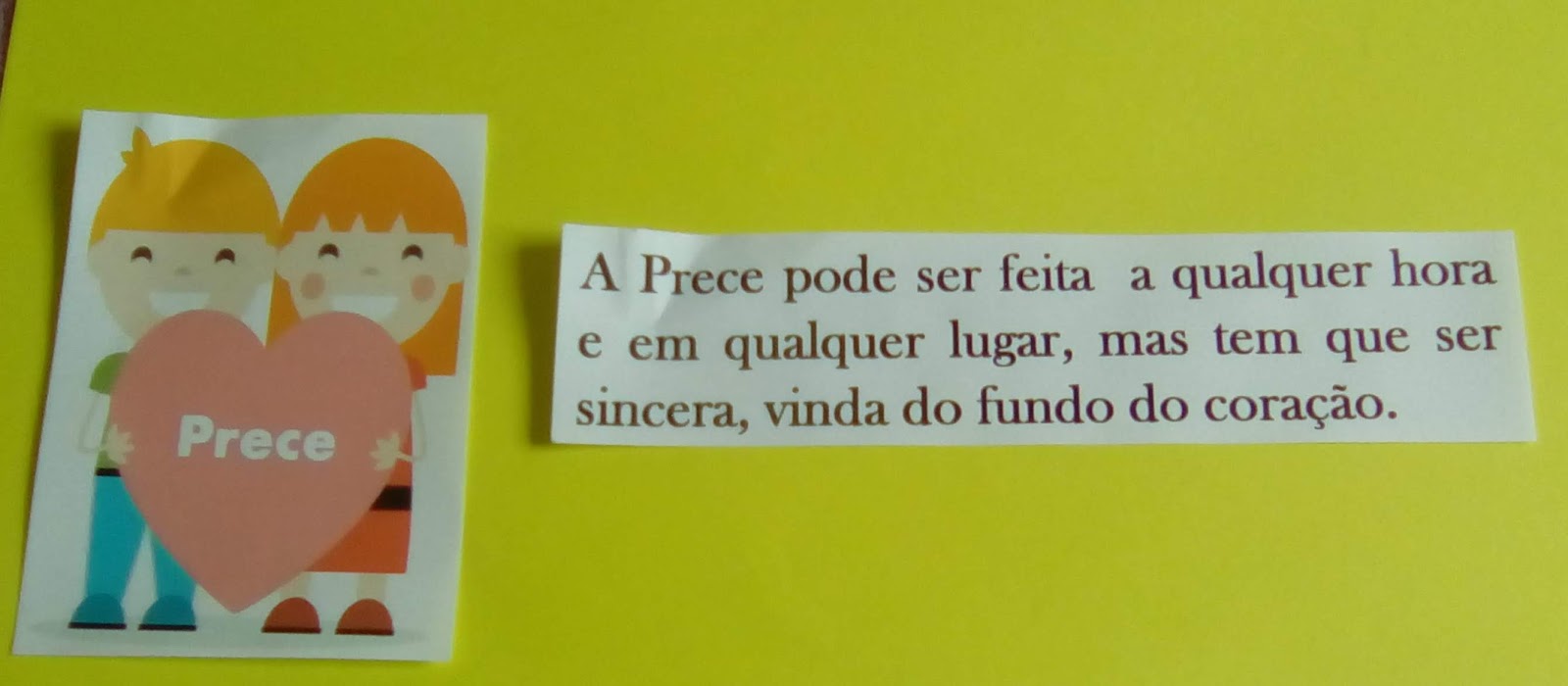 Trabalho para Jesus: Cartaz "A Prece"