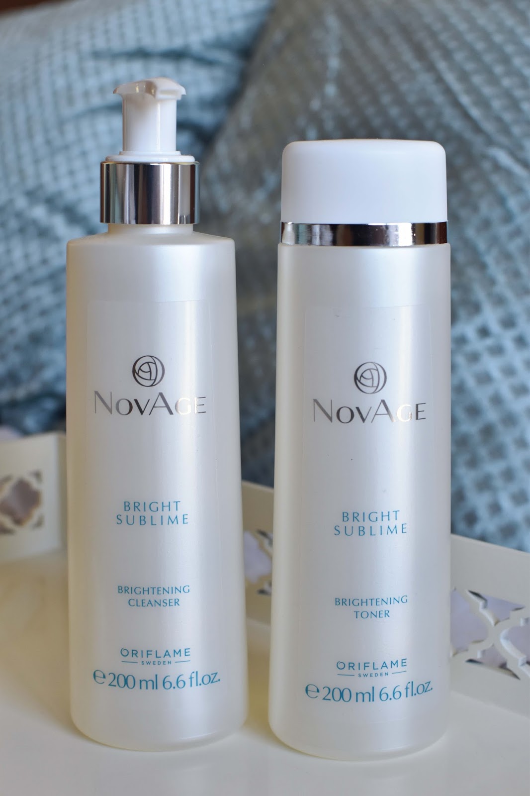 A Girl in Mint Green: SKIN | NovAge Bright Sublime da Oriflame