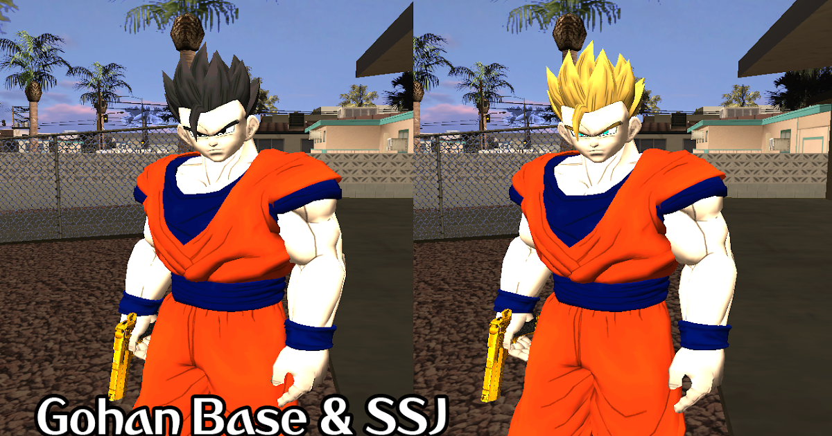 MDiaz99: Skins de Gohan