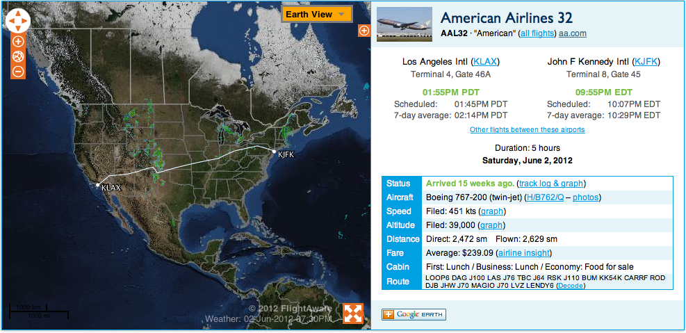 Sampling oneworld Premium Services: American Airlines Los Angeles to ...