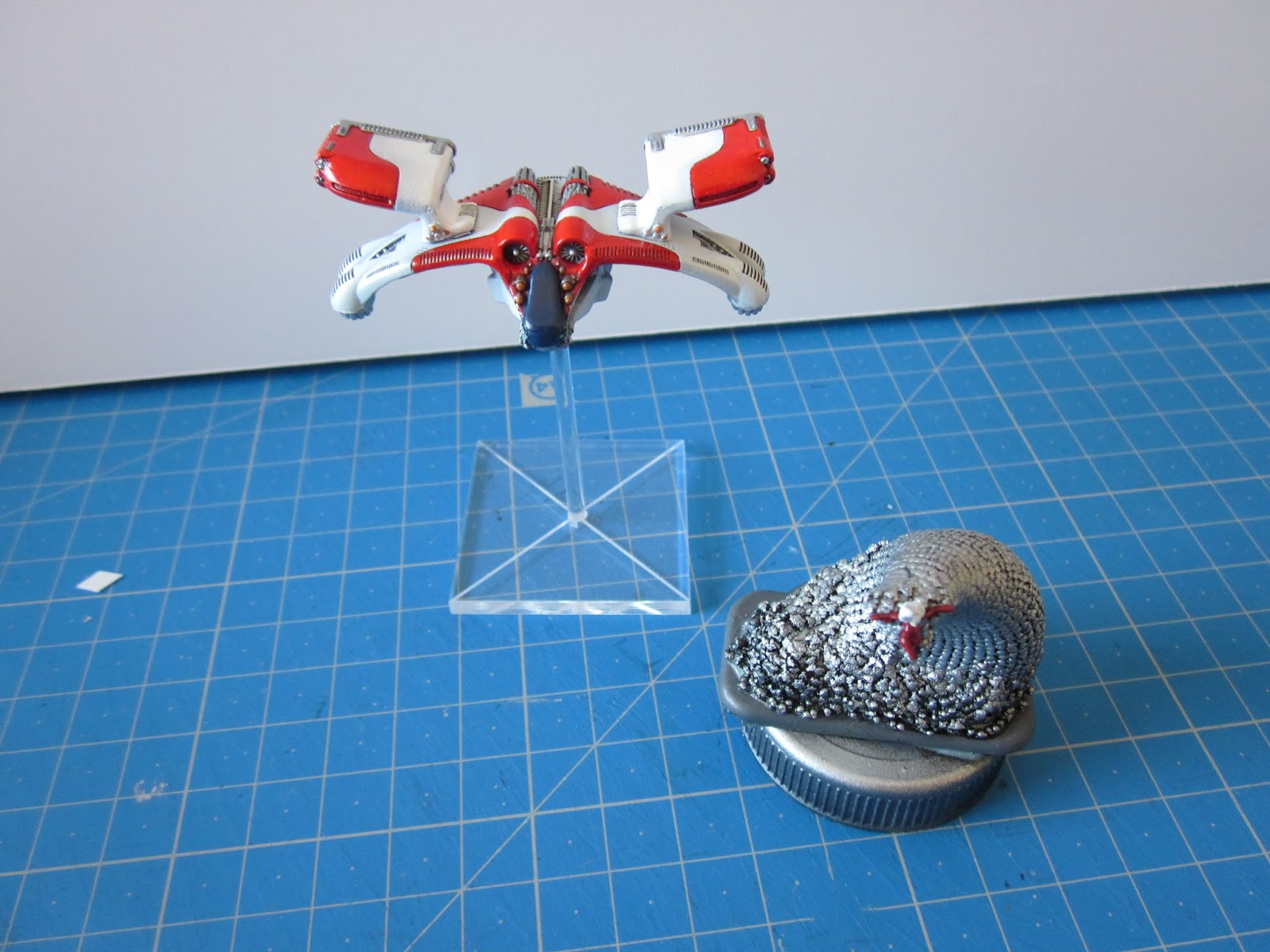 Posthuman Gamer: DZC new infantry painted (UCM, Scourge)