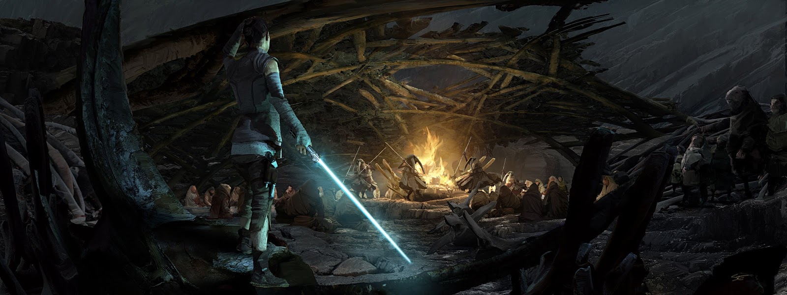 SETH ENGSTROM: Star Wars: The Last Jedi - Concept Artwork