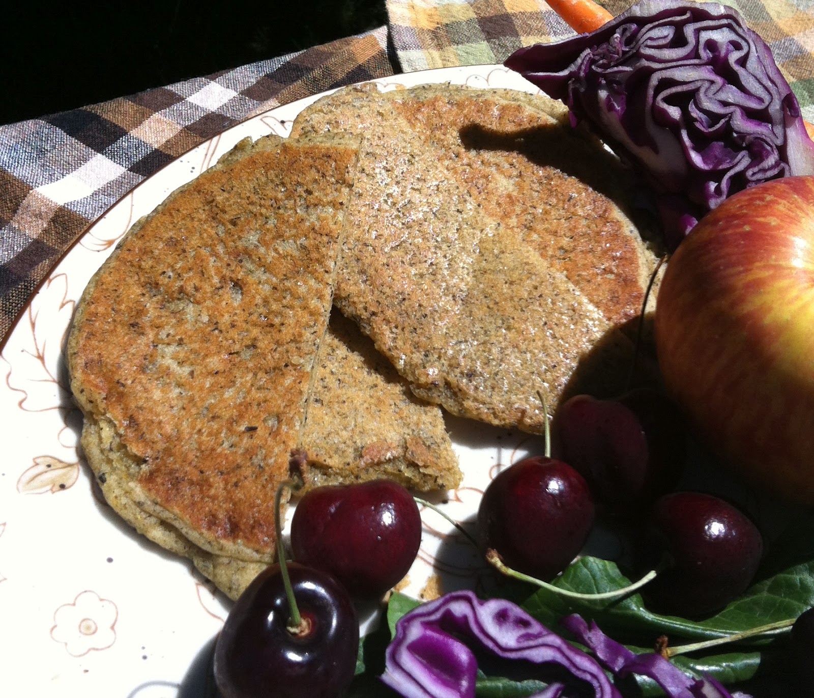veganize everything: low fat kentucky fried pancakes