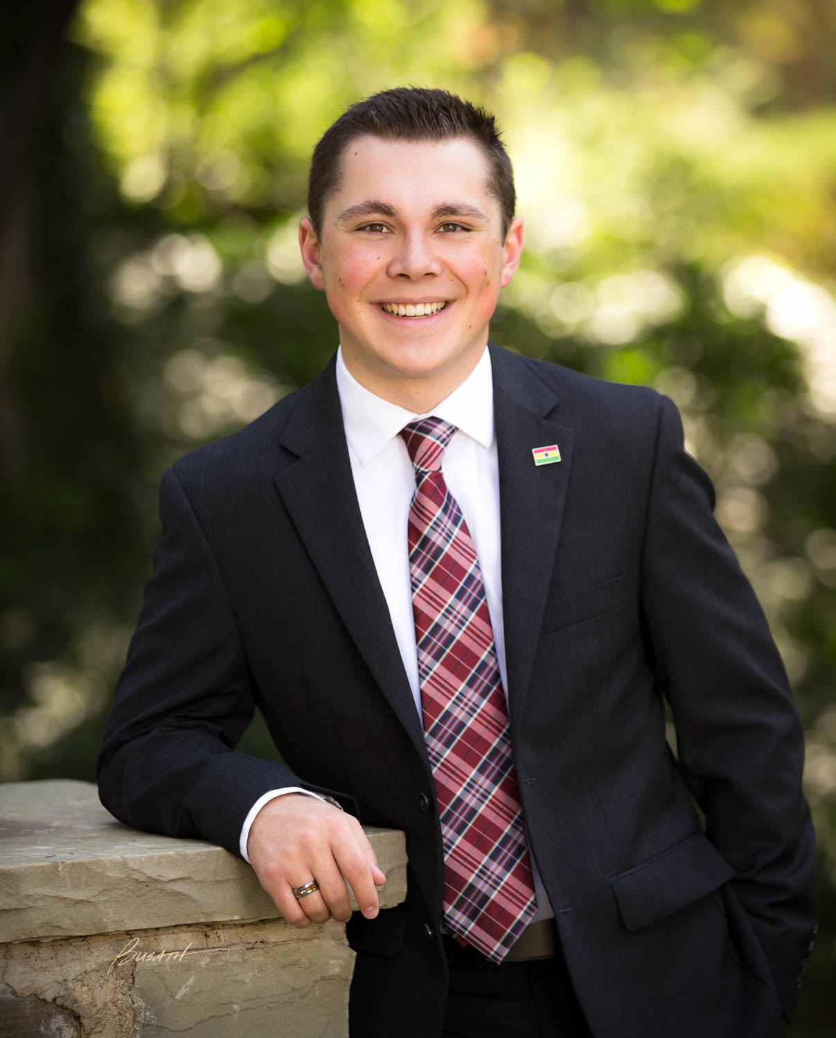 Elder Jimmy Henderson: It's a boy!