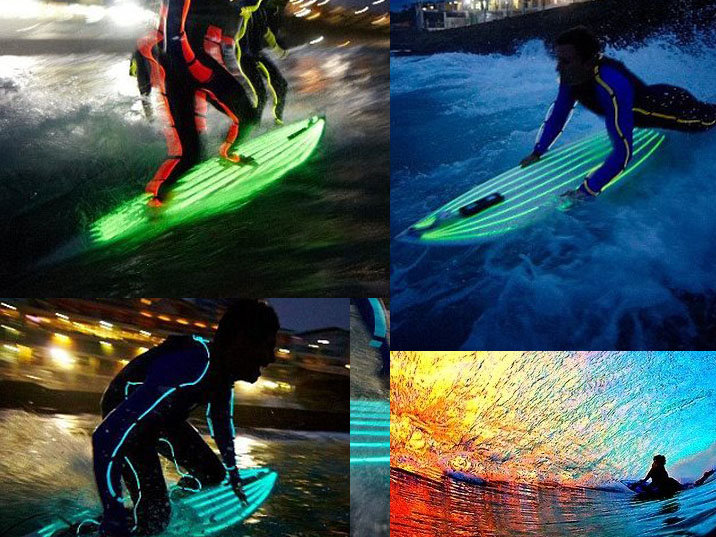 INSPIRES Mi: Neon Night Surfing in Bondi