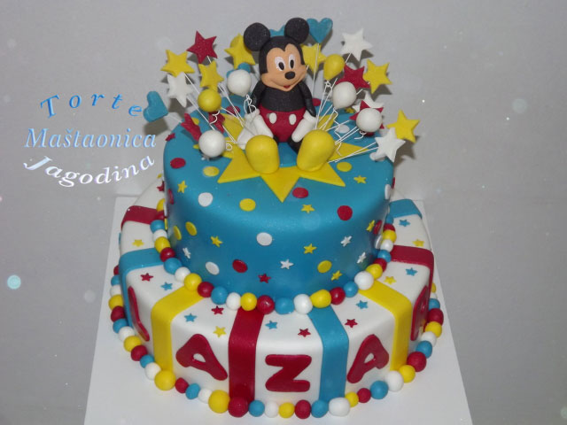 Torte Mastaonica Jagodina: Mickey Mouse & Co cake / Miki Maus torta