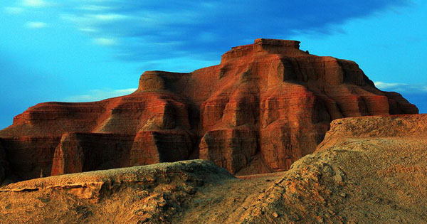 City of Satan Moguicheng in Xinjian Province, China