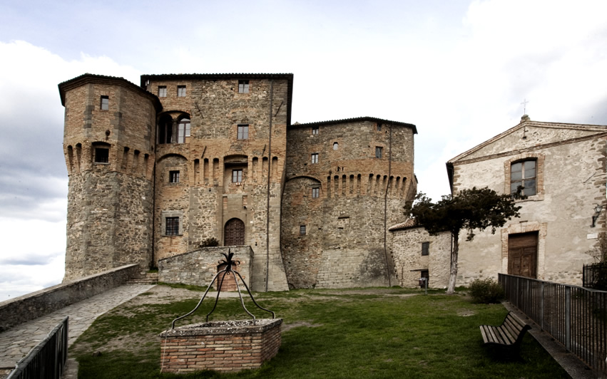 Rocca Fregoso e Rocca delle Fiabe a Sant'agata Feltria, Rimini.