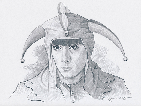 Rodenberg Art Blog: Keith Moon drawing