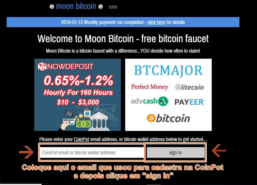 Como funciona o moon bitcoin