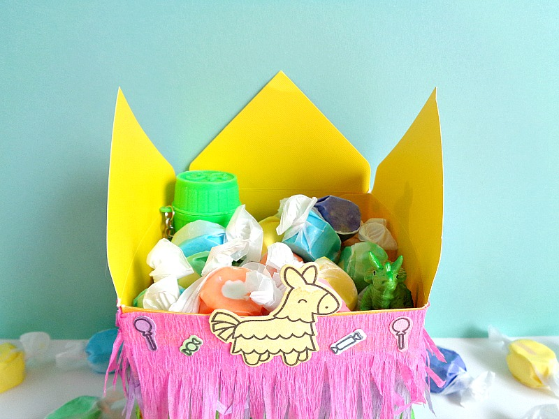 DIY: A Piñata in a Box - Running With A Glue Gun