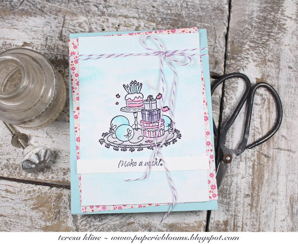 paperie blooms: simon says stamp/anything goes - make a wish
