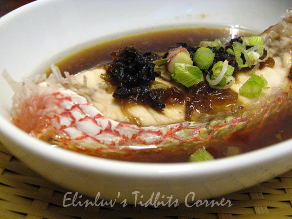 Elinluv's Tidbits Corner: Quick , Easy And Delicious Steamed Red Snapper