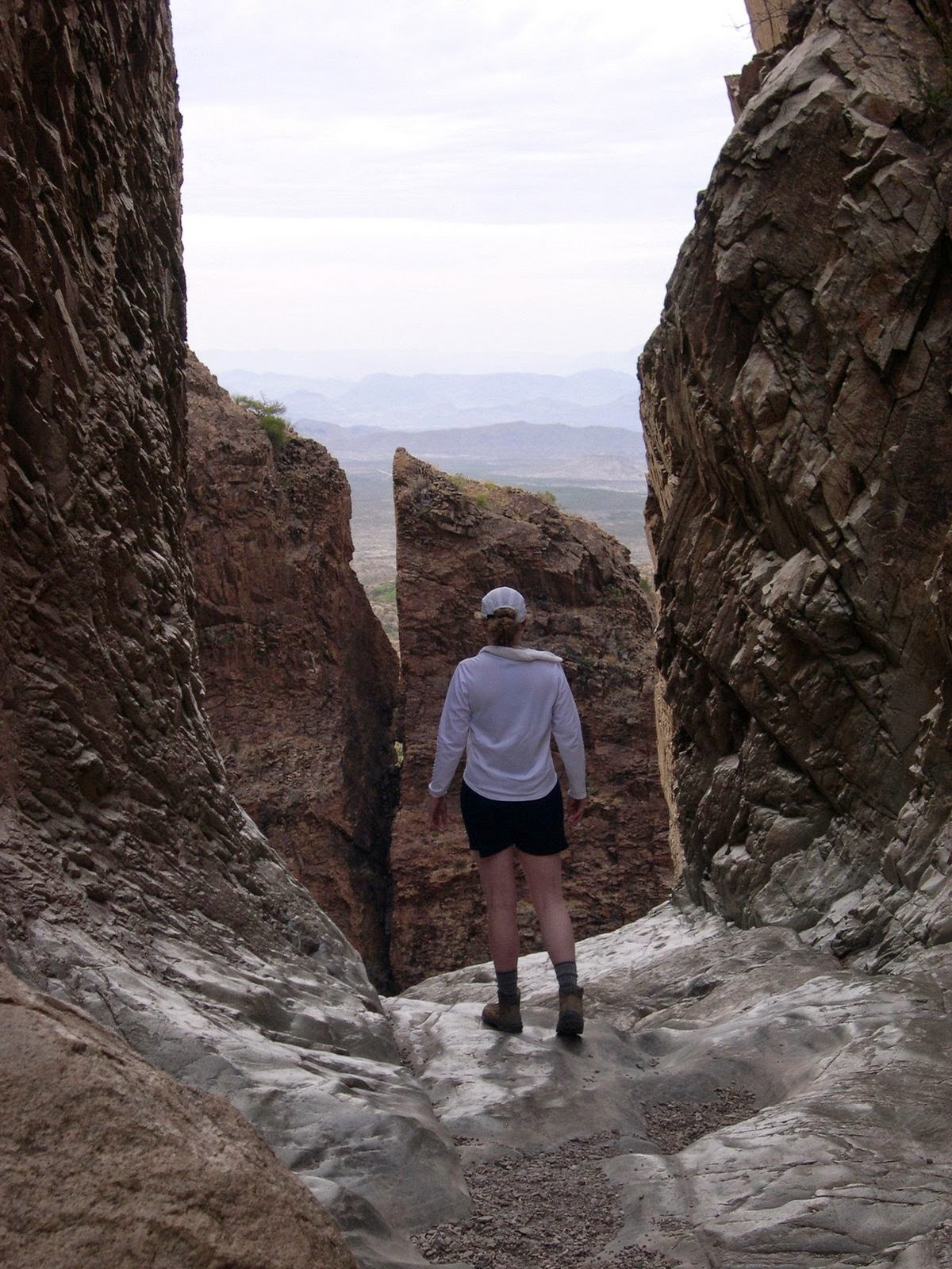 Texas Mountain Trail Daily Photo: Window Hike at Big Bend National Park