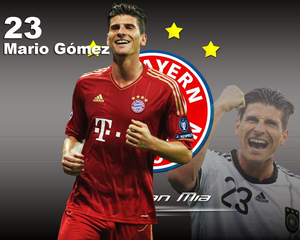 Mario Gomez Munchen Wallpaper - Player Football Wallpaper