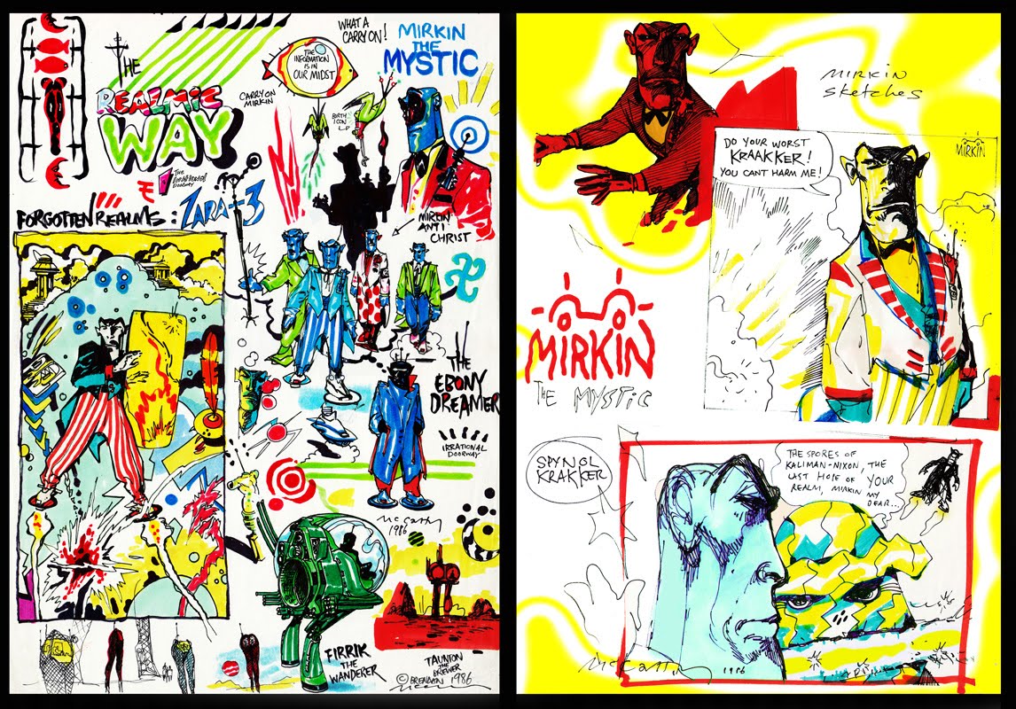 The Strangeness of Brendan McCarthy: The Beginnings of Mirkin