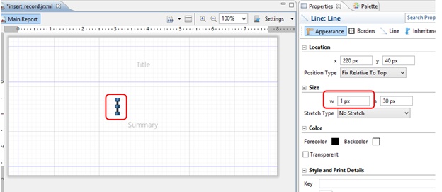 Simply Codes: Jasper Report: How to draw vertical or horizontal line