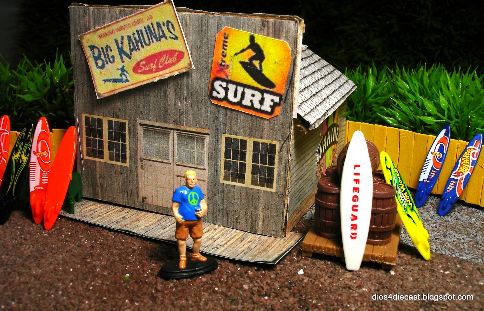 Diorama Fun!: Surf Shack