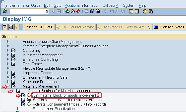 SAP MM : How To set Material Block for Goods Movements ? | sapGyan.com