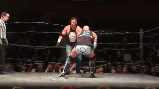 Tries to throw on the Ropes Barbed Wire