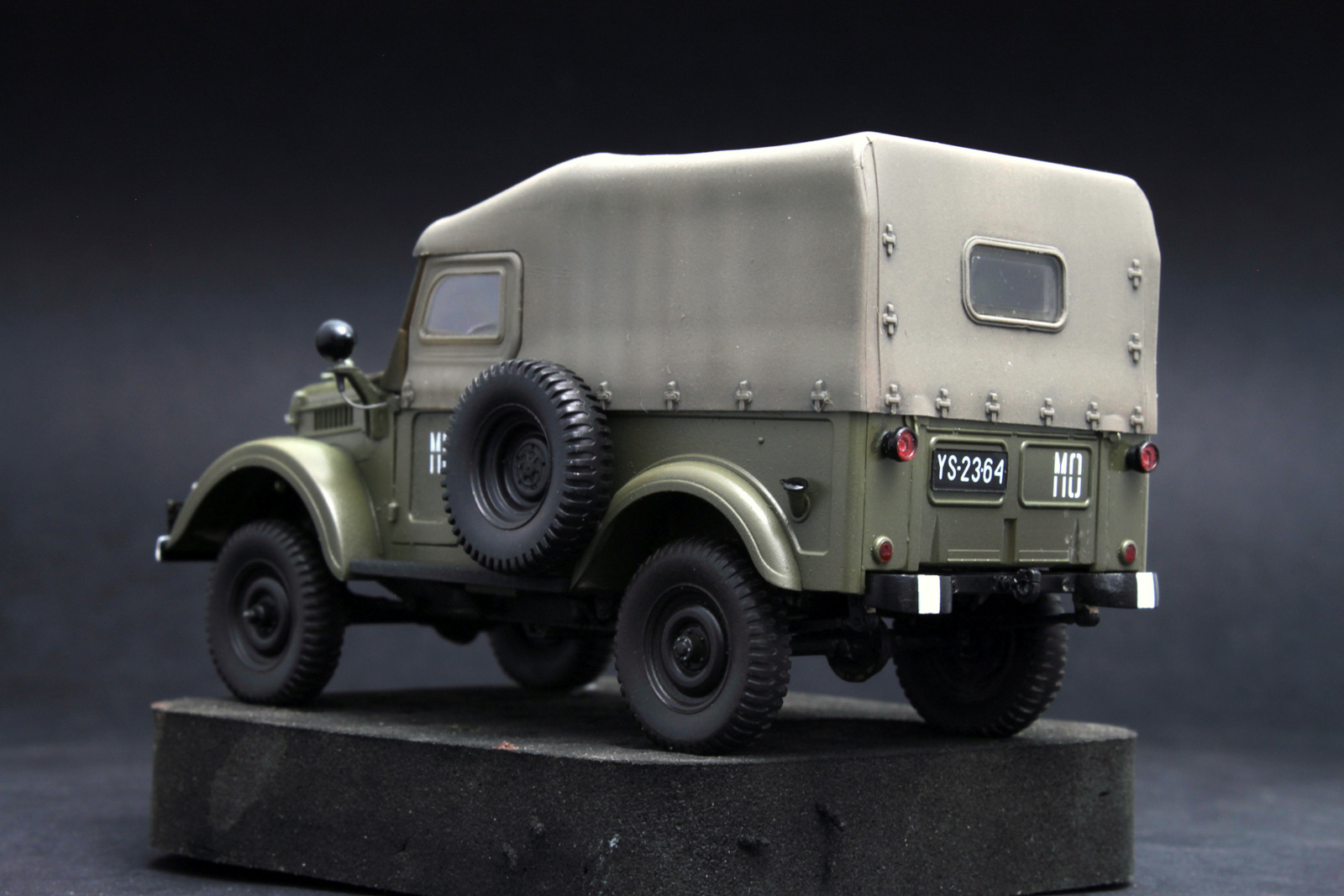 Master Models: Gaz 69 Milicja WIP