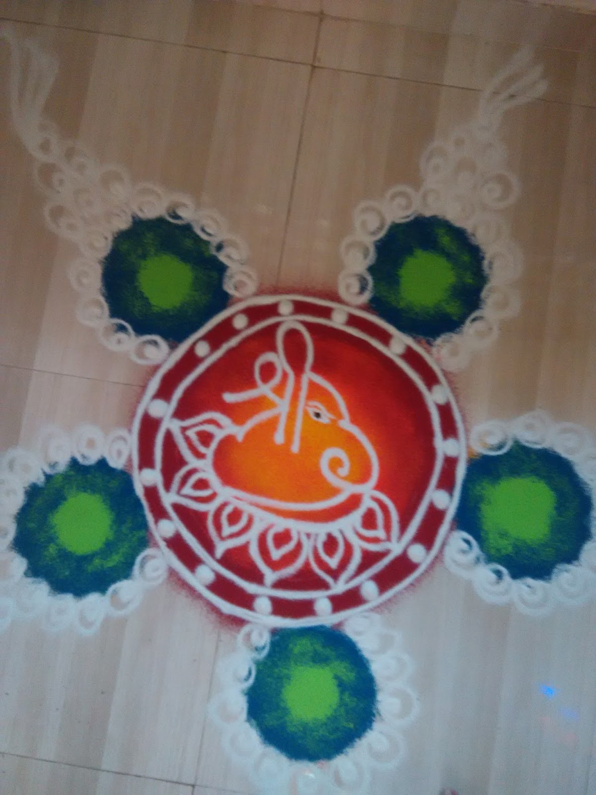 rangoli: Shaded Rangoli