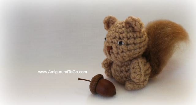 11 Adorable Free and Easy Crochet Squirrel Patterns - Little World of ...