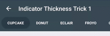 mobileappsolution: Custom Smart Tab Indicator Thickness in android