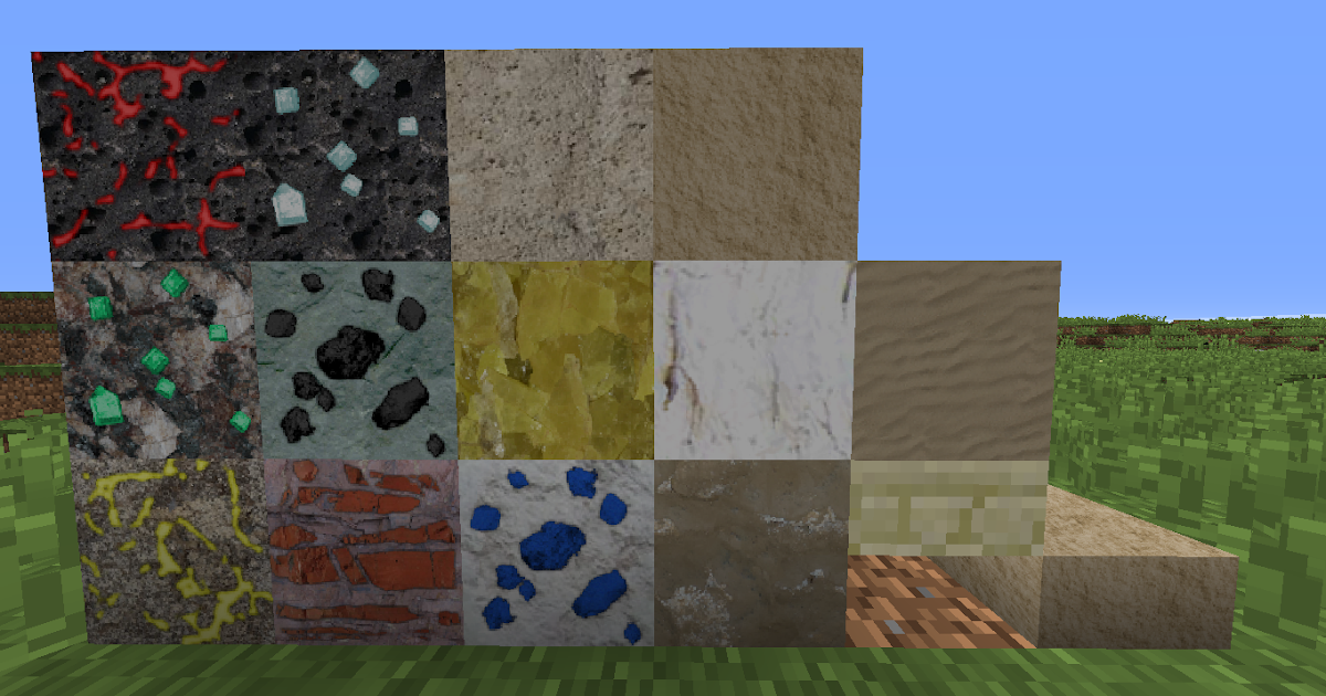Mapping Minecraft: Mineralogy Mod - Geology for Minecraft 1.9
