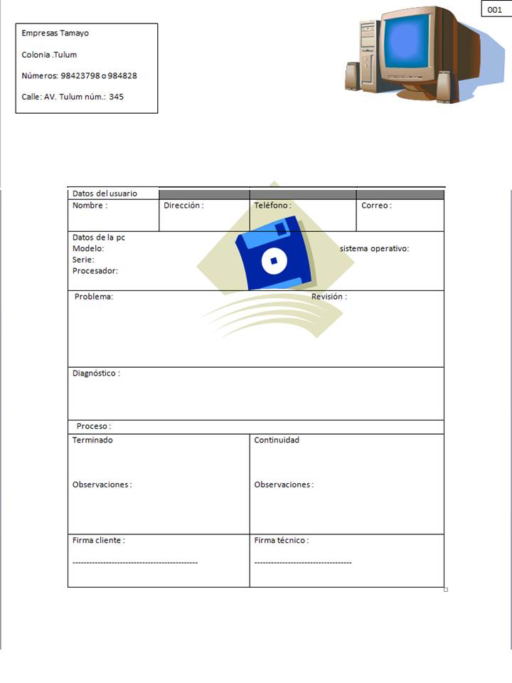 Soporte Tecnico Presencial : ¿Qué es bitácora?