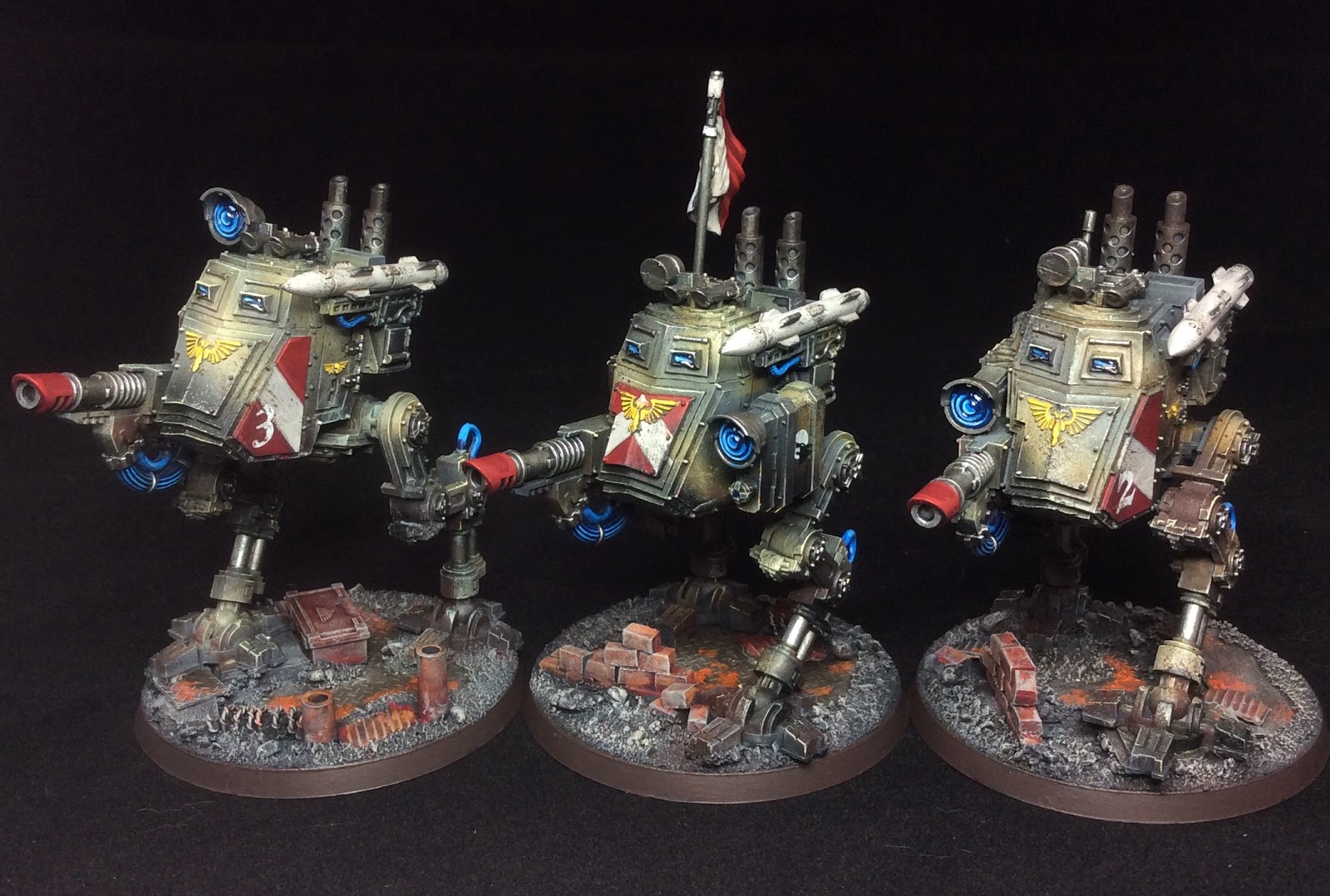 Tabletop Apocalypse: Steel Legion Sentinel Squad!