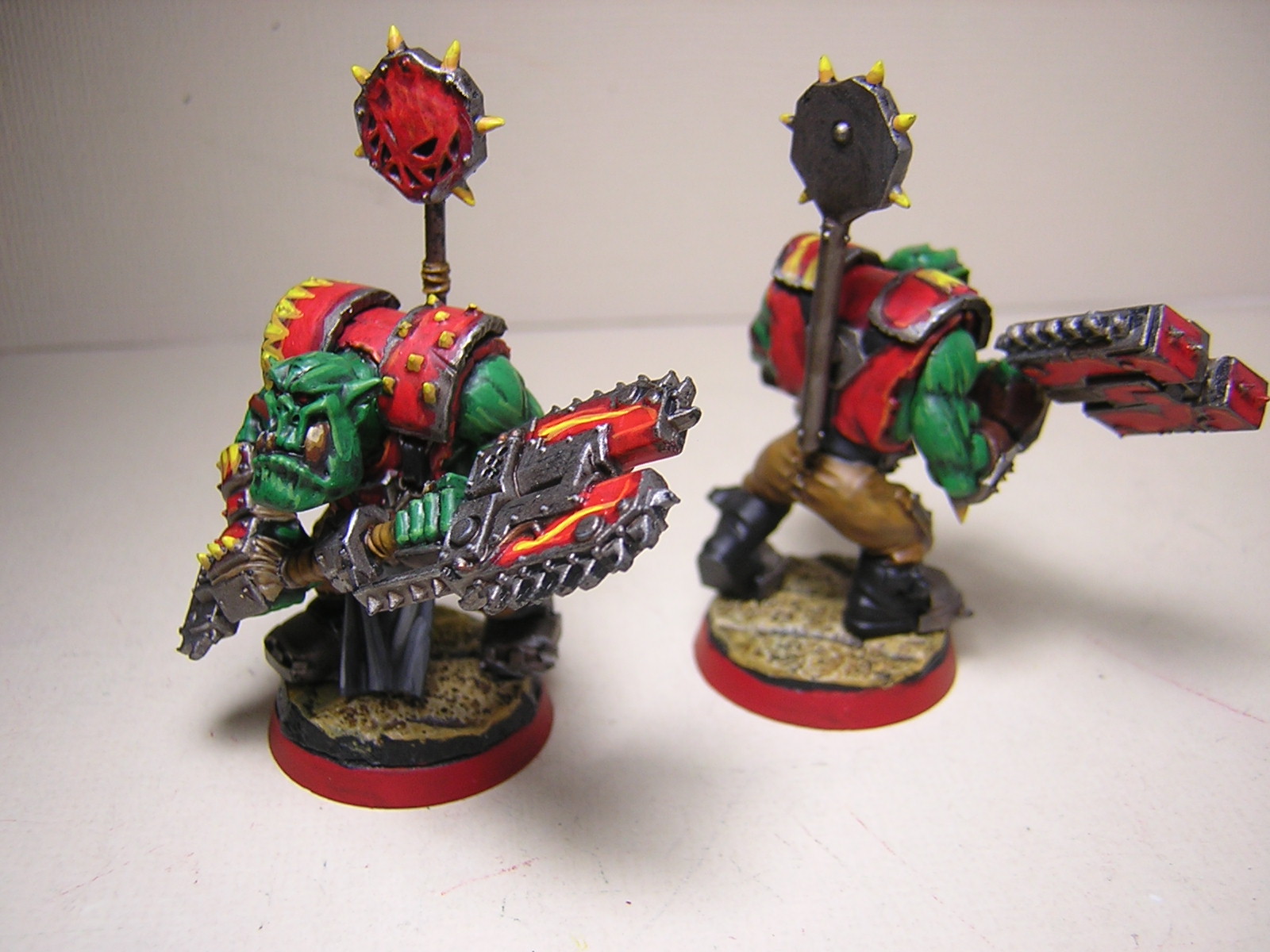Warhammer 40k Orks (and more): Showcase: Big Choppa Nobz