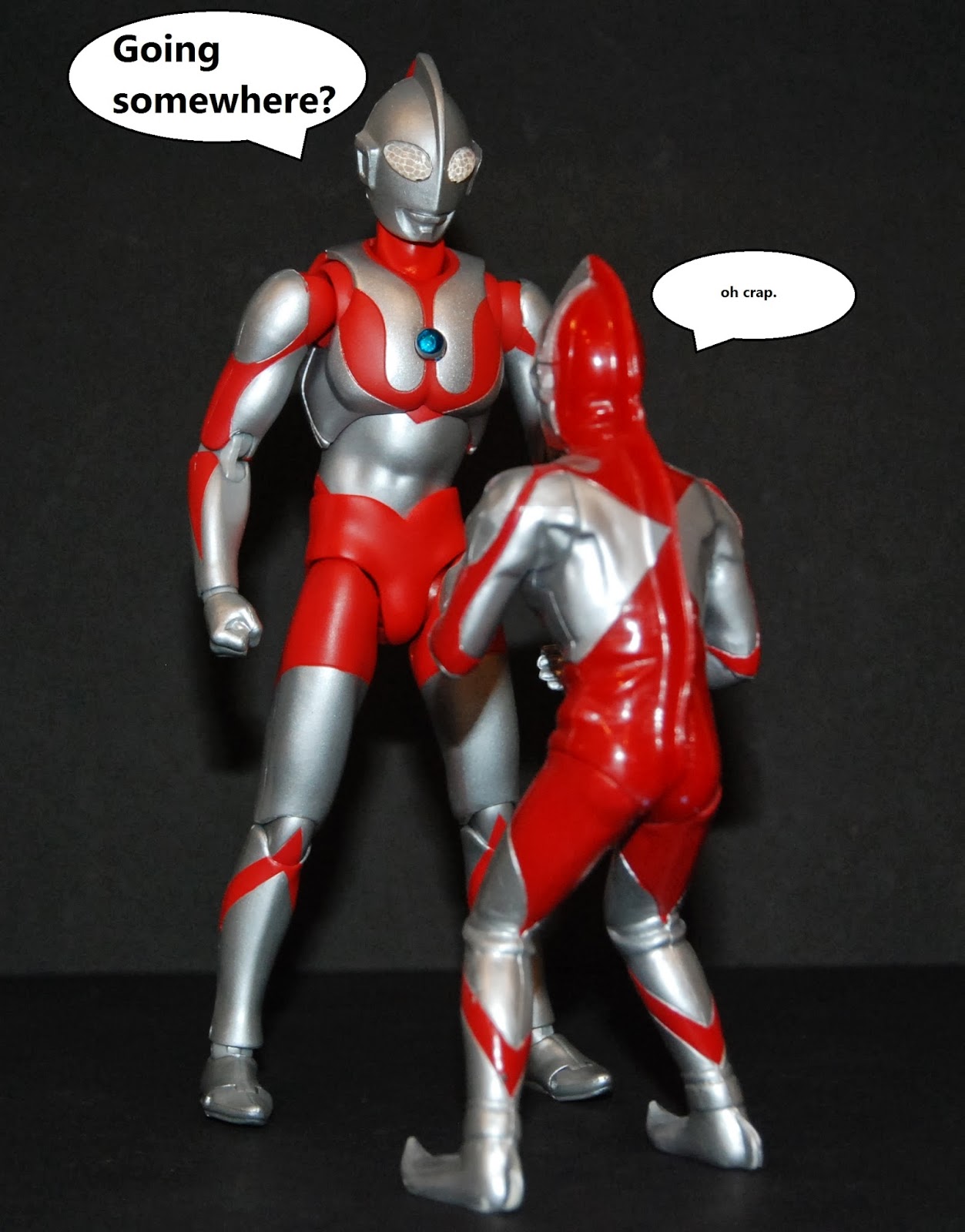 the sphinx: Ultraman action figure (Yutaka, 1997)