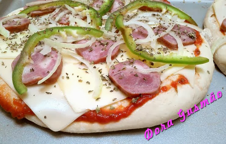 Culinária-Receitas - Mauro Rebelo: Pizza da Dora