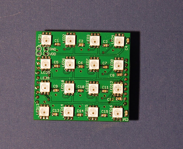 Rubi's World of embedded Electronics: WS2812 RGB Led Matrix Booster Pack