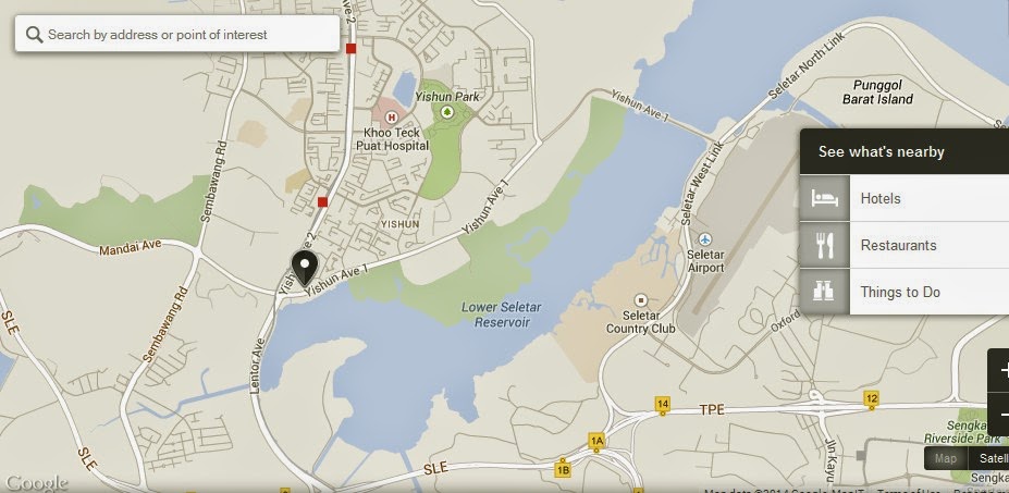 Lower Seletar Reservoir Singapore Location Attractions Map | Alexandra ...
